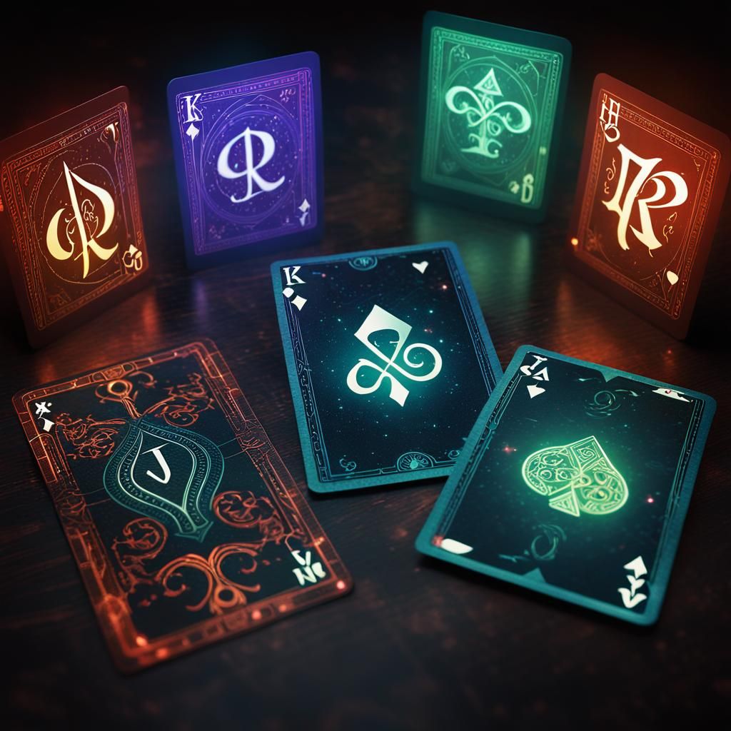 Magic playing cards - AI Generated Artwork - NightCafe Creator