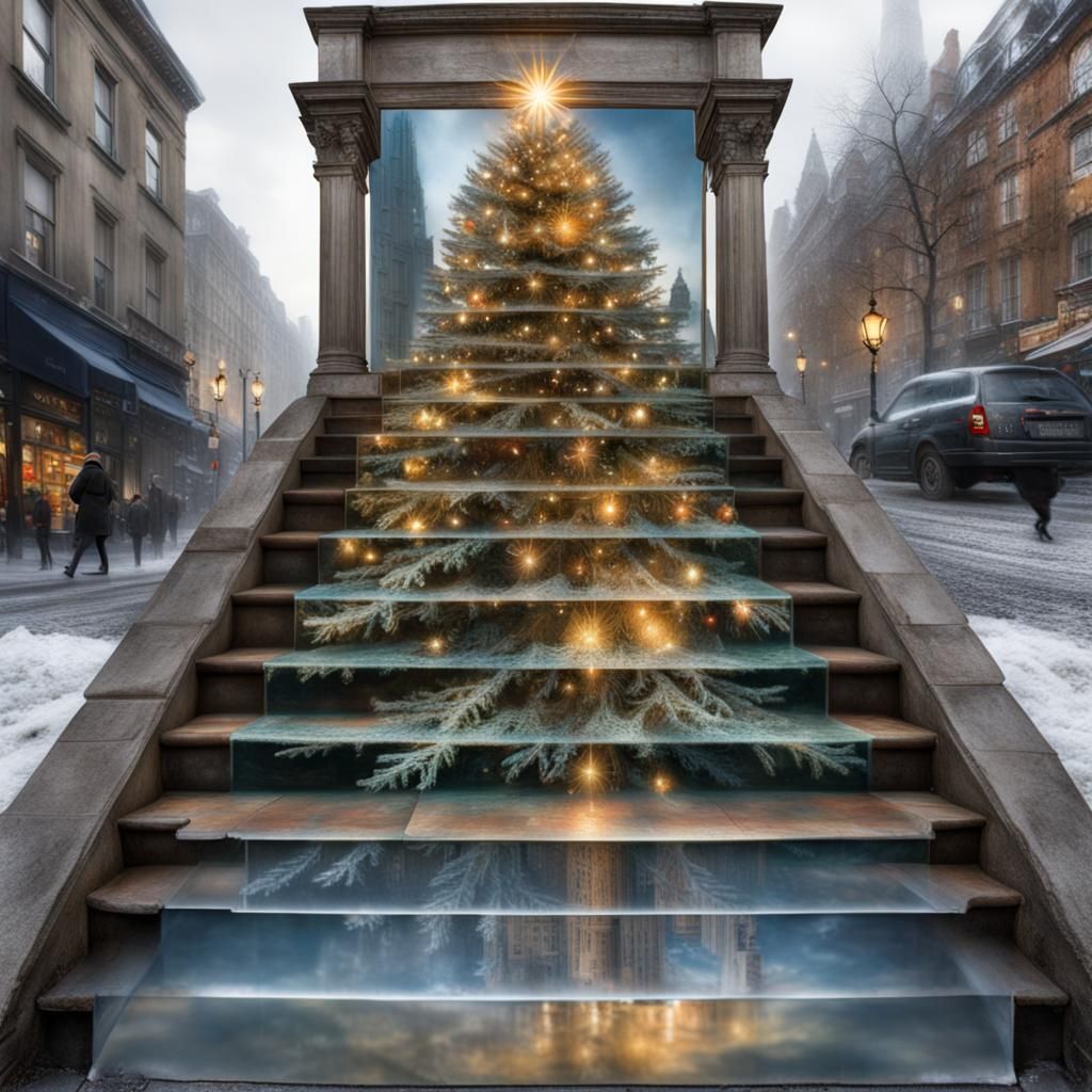 Magical, mysterious, Julian Beever photographic double exposure ...