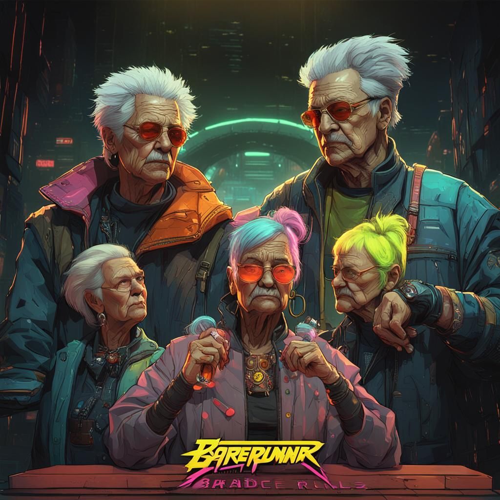 Do Grandma's Barf Electric Hairballs? The Movie - AI Generated Artwork ...