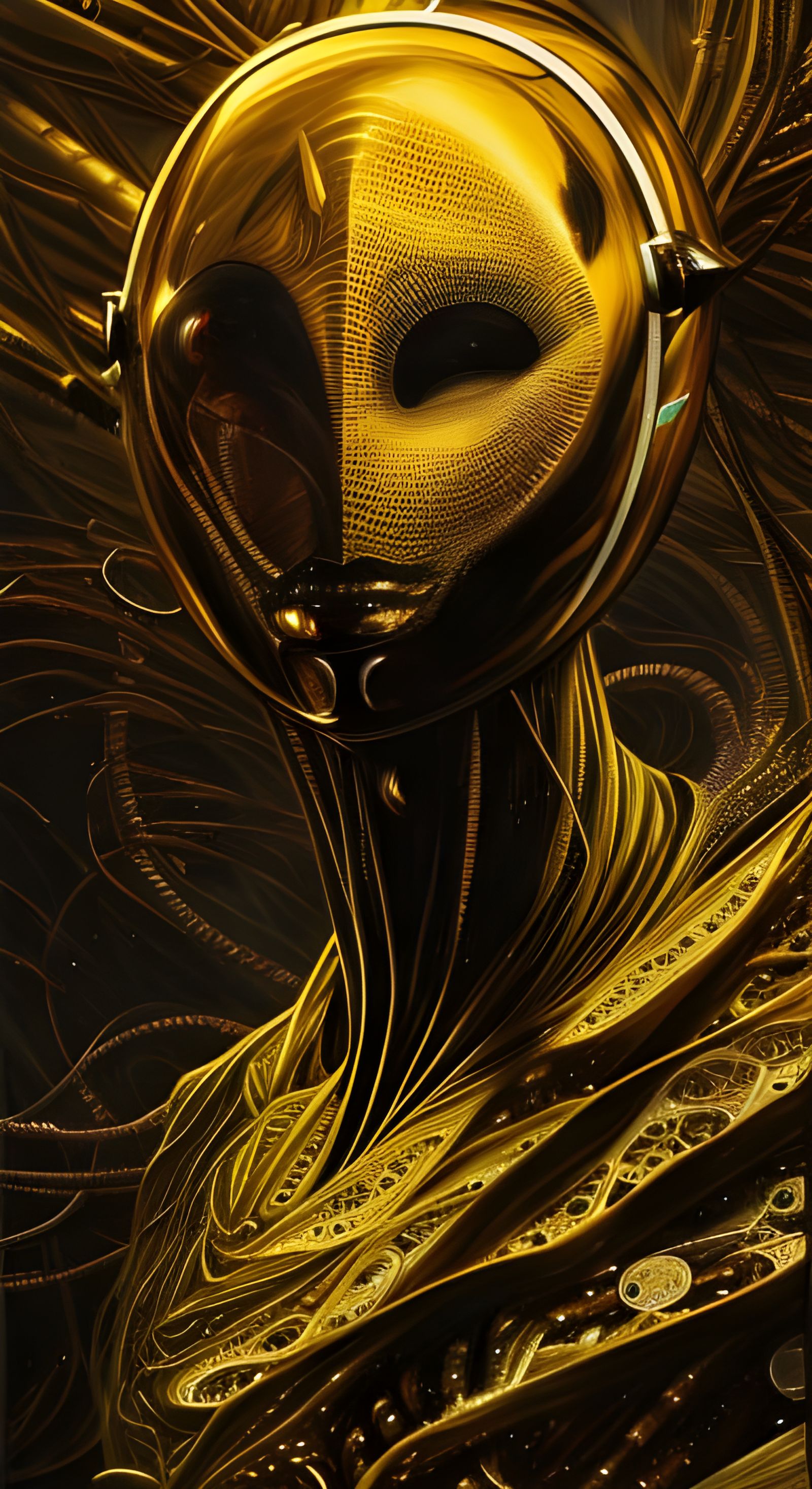 Alien entity - AI Generated Artwork - NightCafe Creator