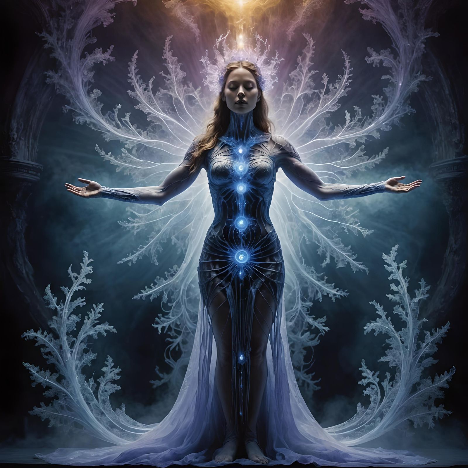 Deva of plants - AI Generated Artwork - NightCafe Creator