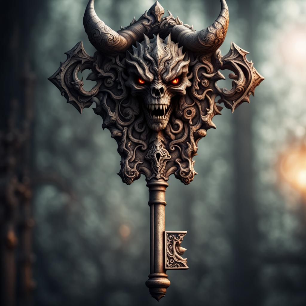 demon elemental key - AI Generated Artwork - NightCafe Creator