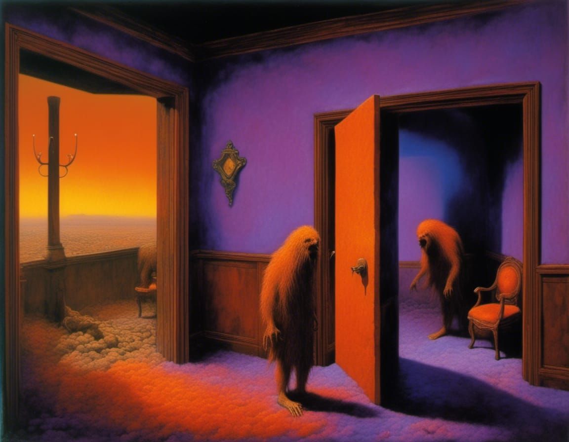 The Fool's Disease, the sercet hotel room of the hiding hairy beast ...