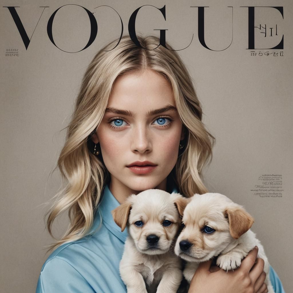 Vogue cover - AI Generated Artwork - NightCafe Creator