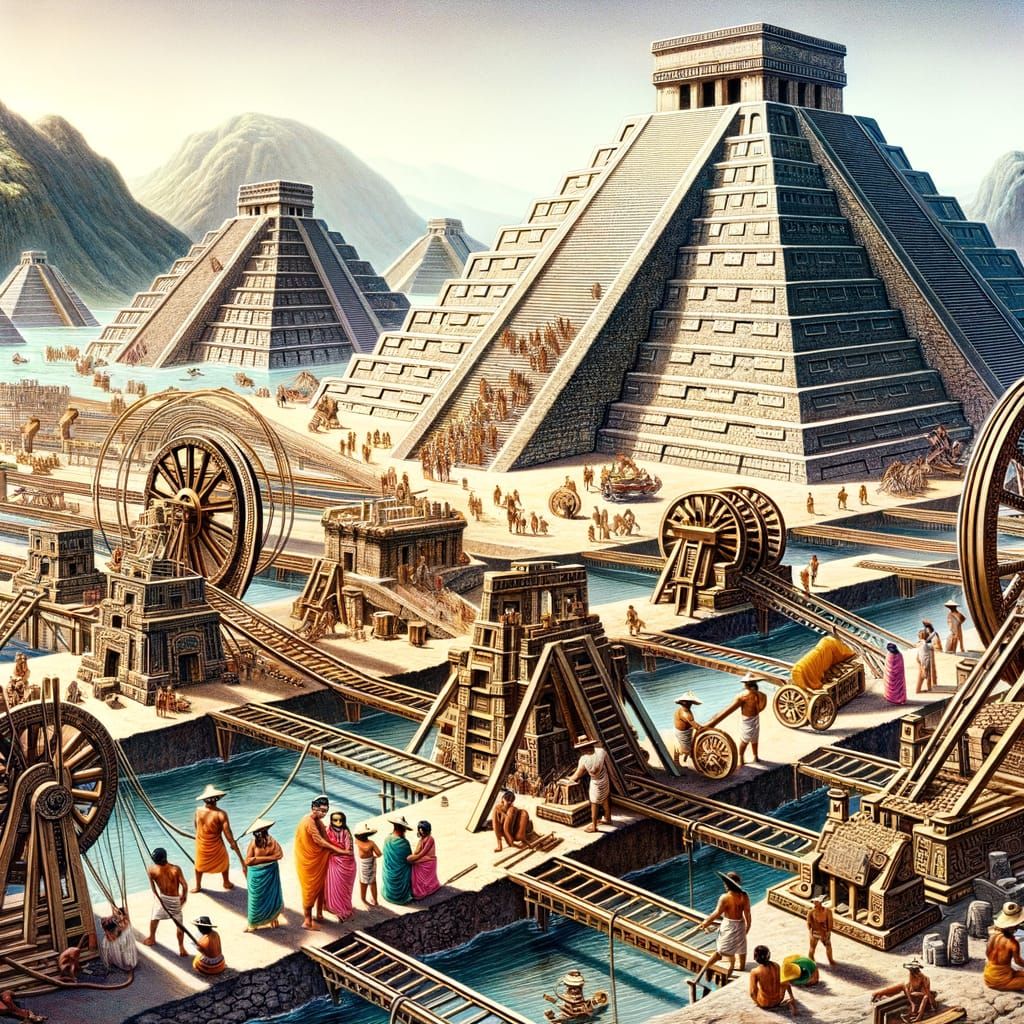 Aztec Engineering - AI Generated Artwork - NightCafe Creator