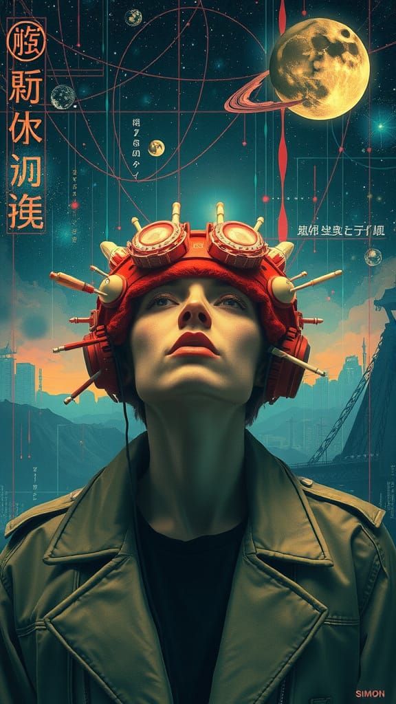 Grotesque Cyberpunk Landscape in Cosmic Mannerist ... - AI Art