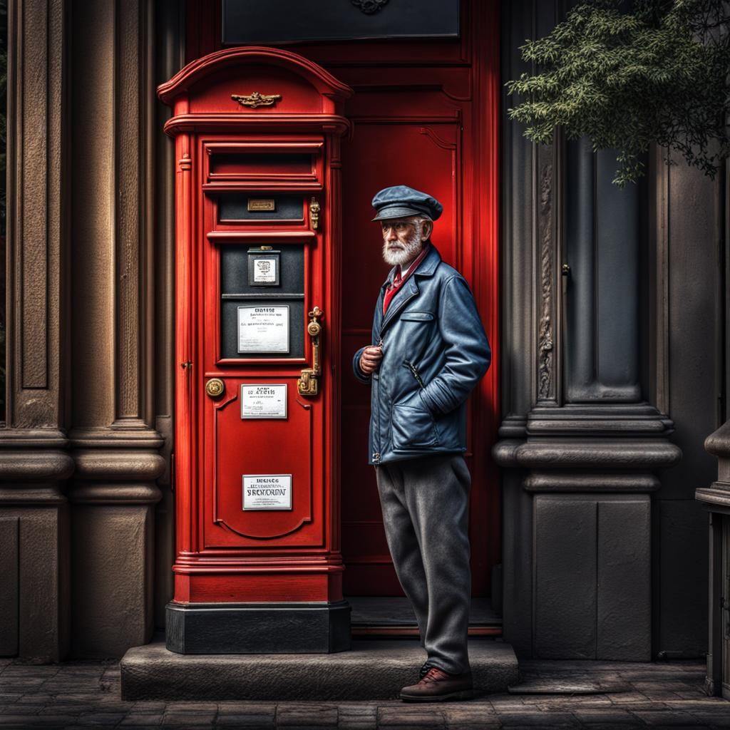 MR.PostMan,art realistic - AI Generated Artwork - NightCafe Creator