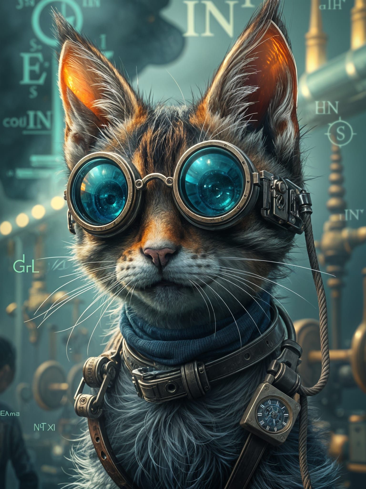 A sci-fi cat - A sci-fi cat