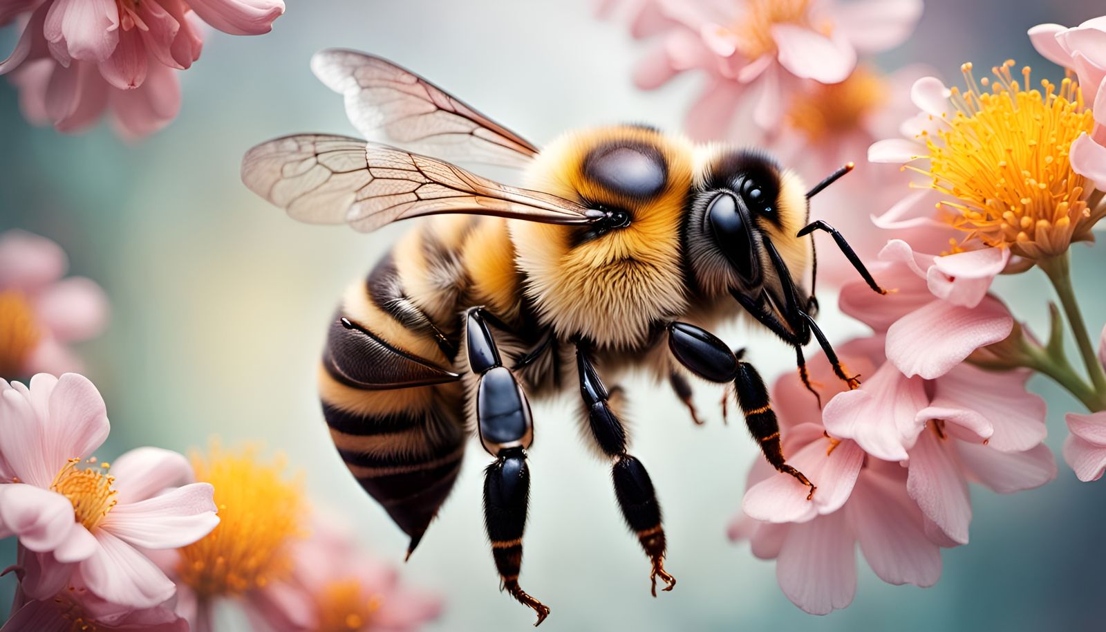 Worker Bee (2) - AI Generated Artwork - NightCafe Creator