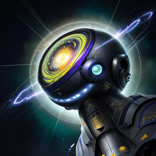 Dyson and Jacob's ladder - AI Generated Artwork - NightCafe Creator