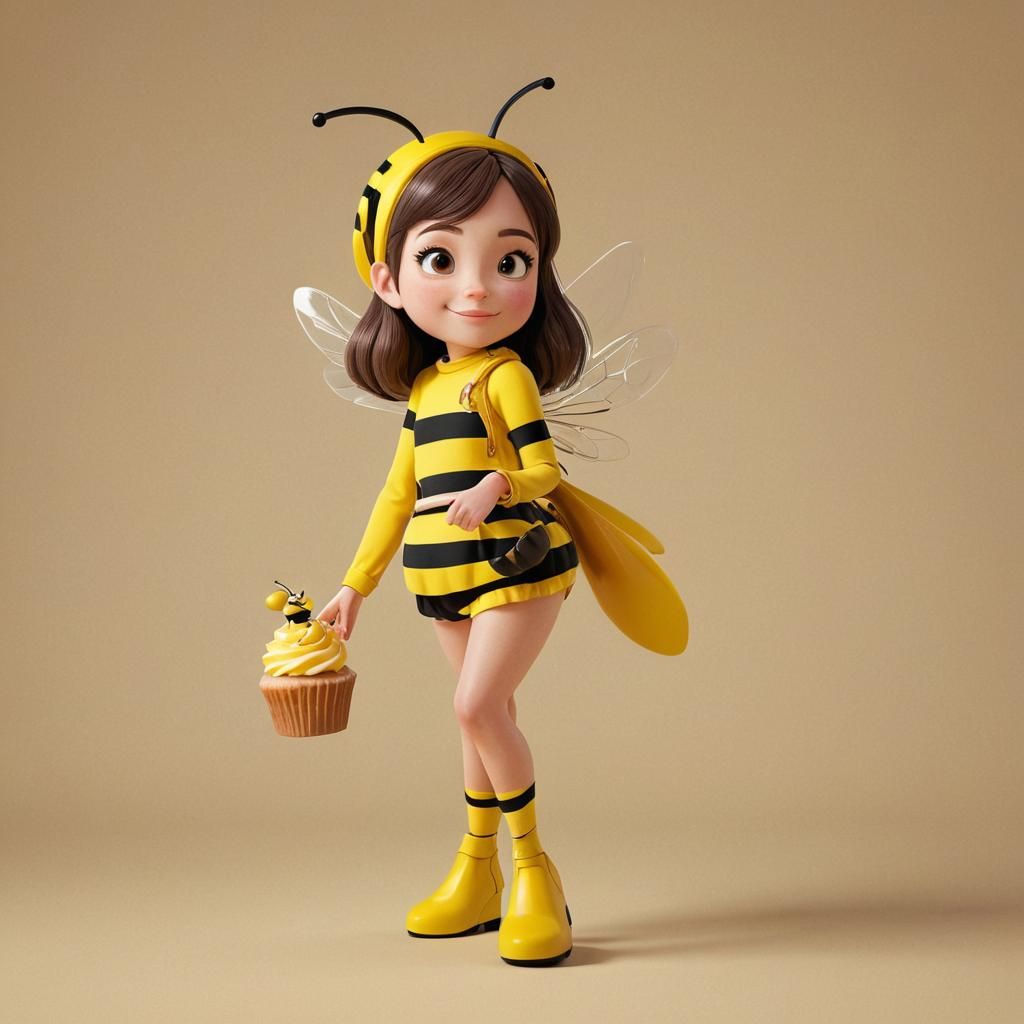 Little Bee - AI Generated Artwork - NightCafe Creator