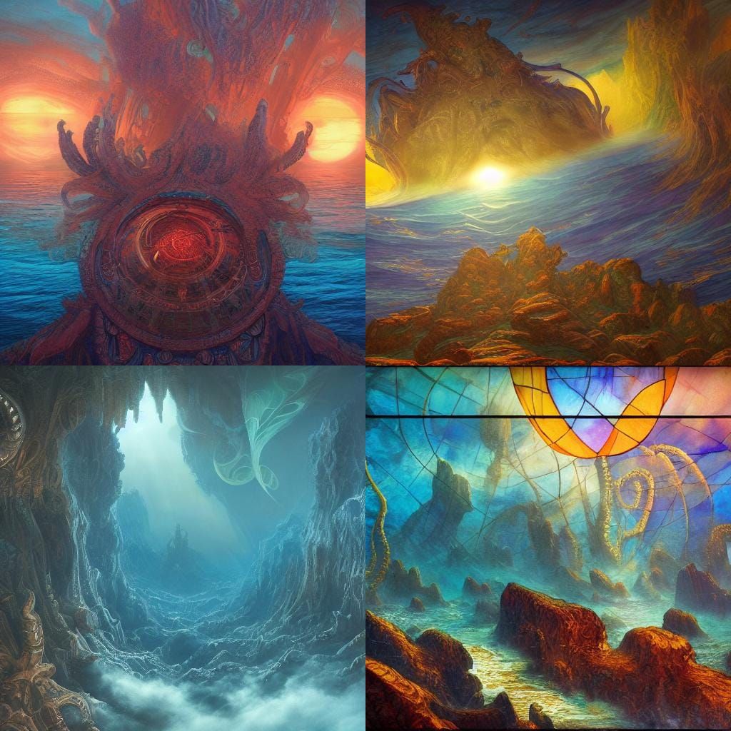 Even Death Dies - AI Generated Artwork - NightCafe Creator