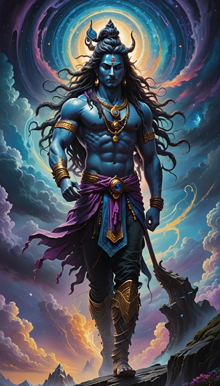 lord shiva stepping into infinity - Lord Shiva Stepping into...