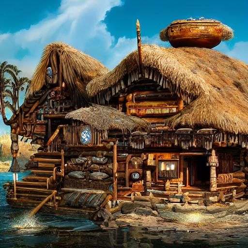 Magaskawee Cabin - AI Generated Artwork - NightCafe Creator