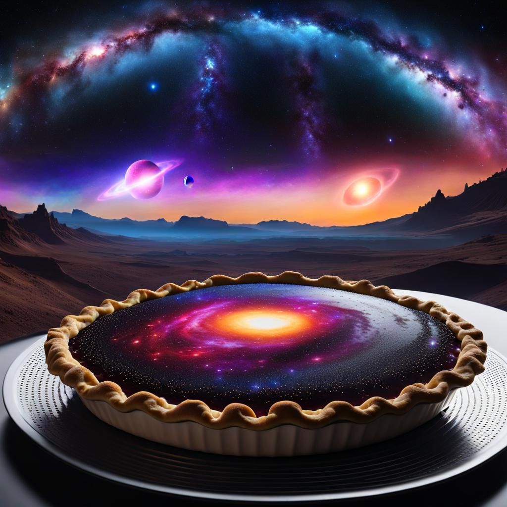 Future pie - AI Generated Artwork - NightCafe Creator