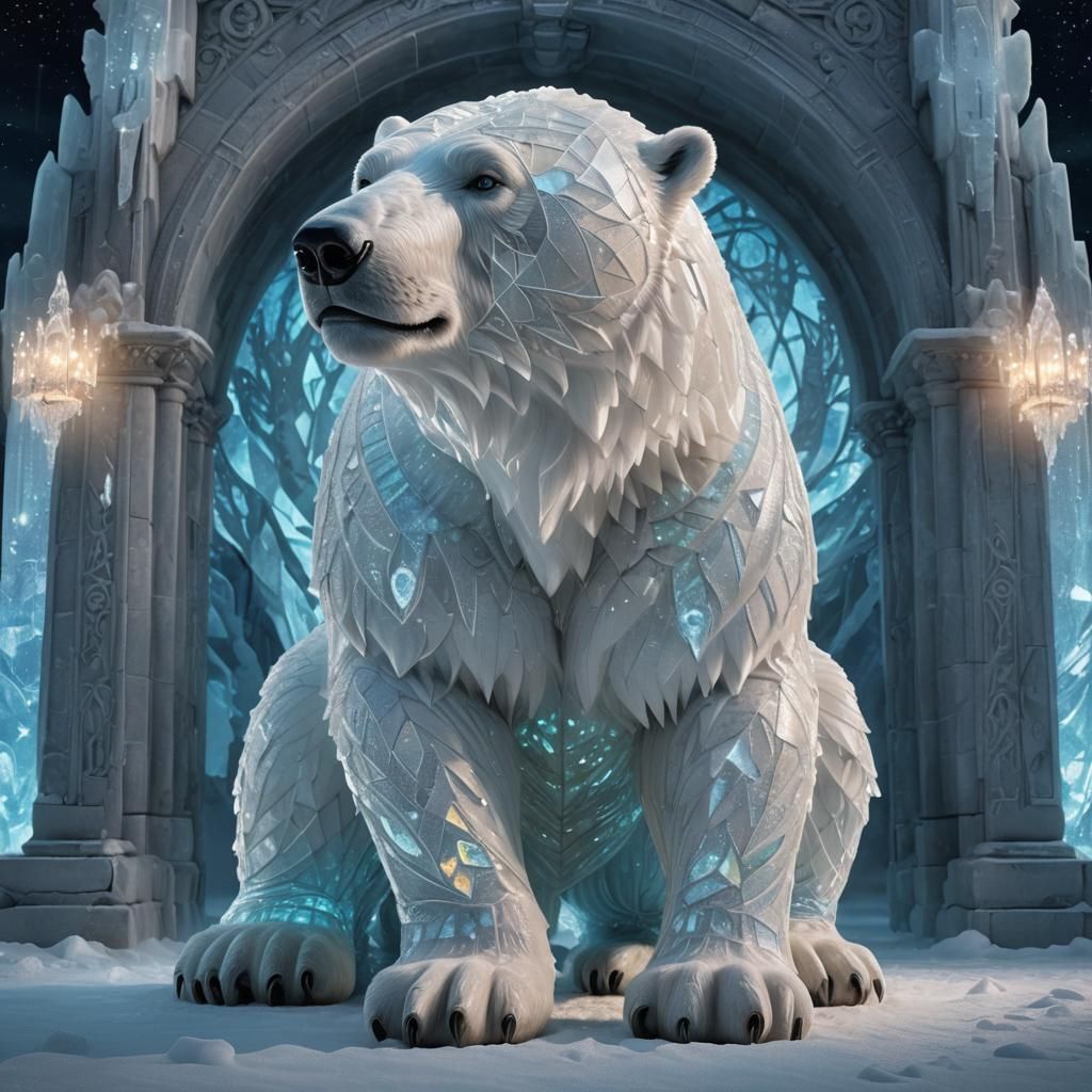 Spectral Guardian - AI Generated Artwork - NightCafe Creator