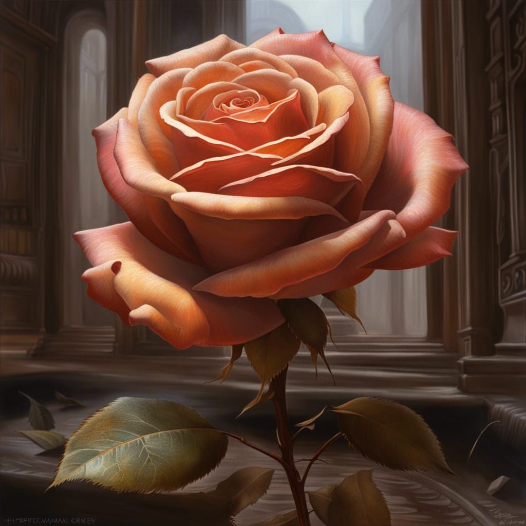 The unreal world inside rose Rafael Santi James Gurney Greg Rutkowski ...