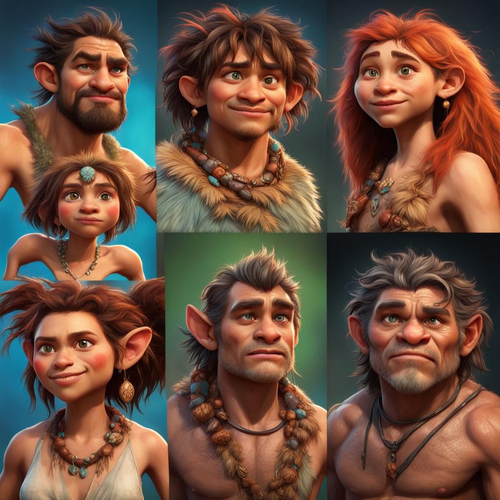 Croods - AI Generated Artwork - NightCafe Creator