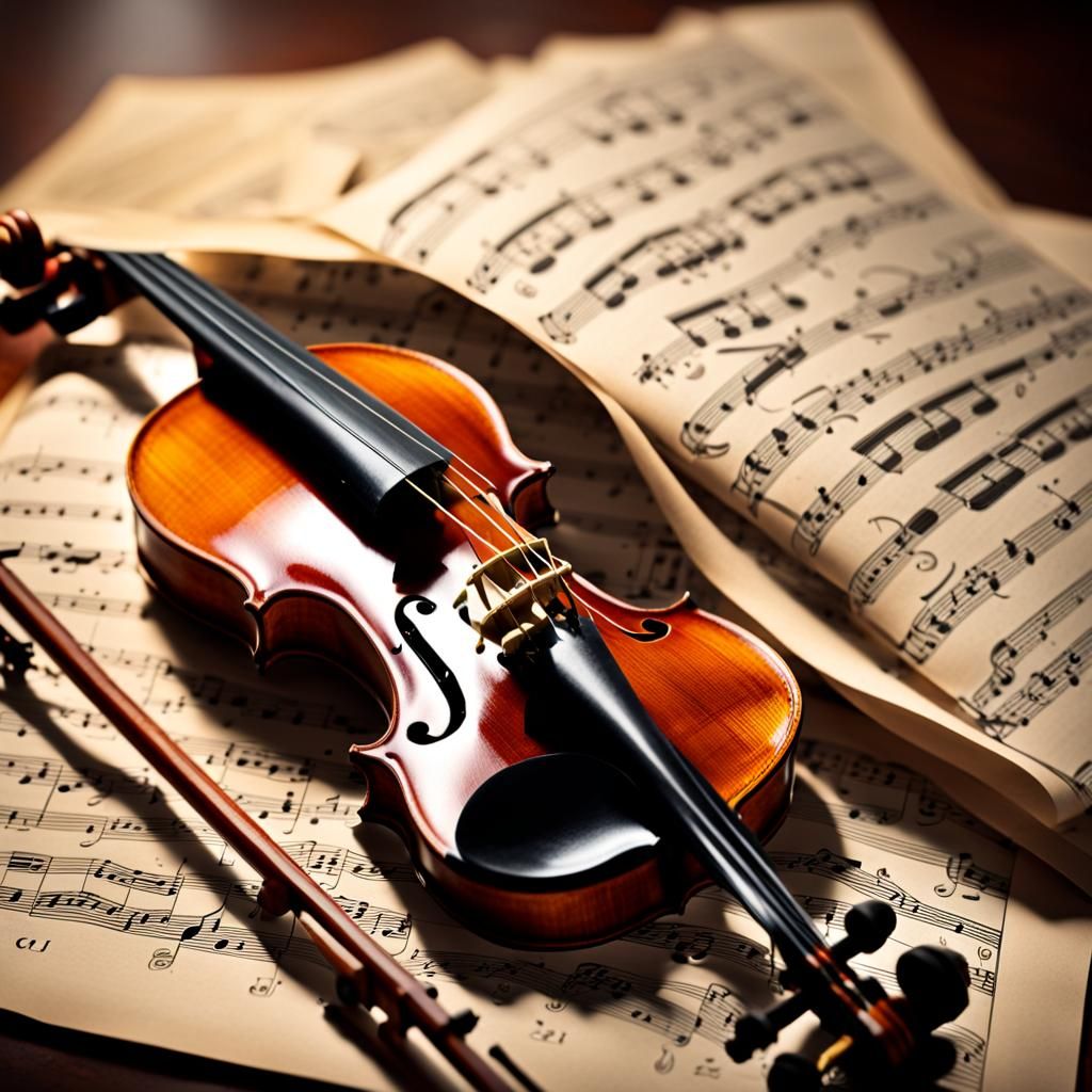 When ai goes wrong : a strange violin - AI Generated Artwork ...