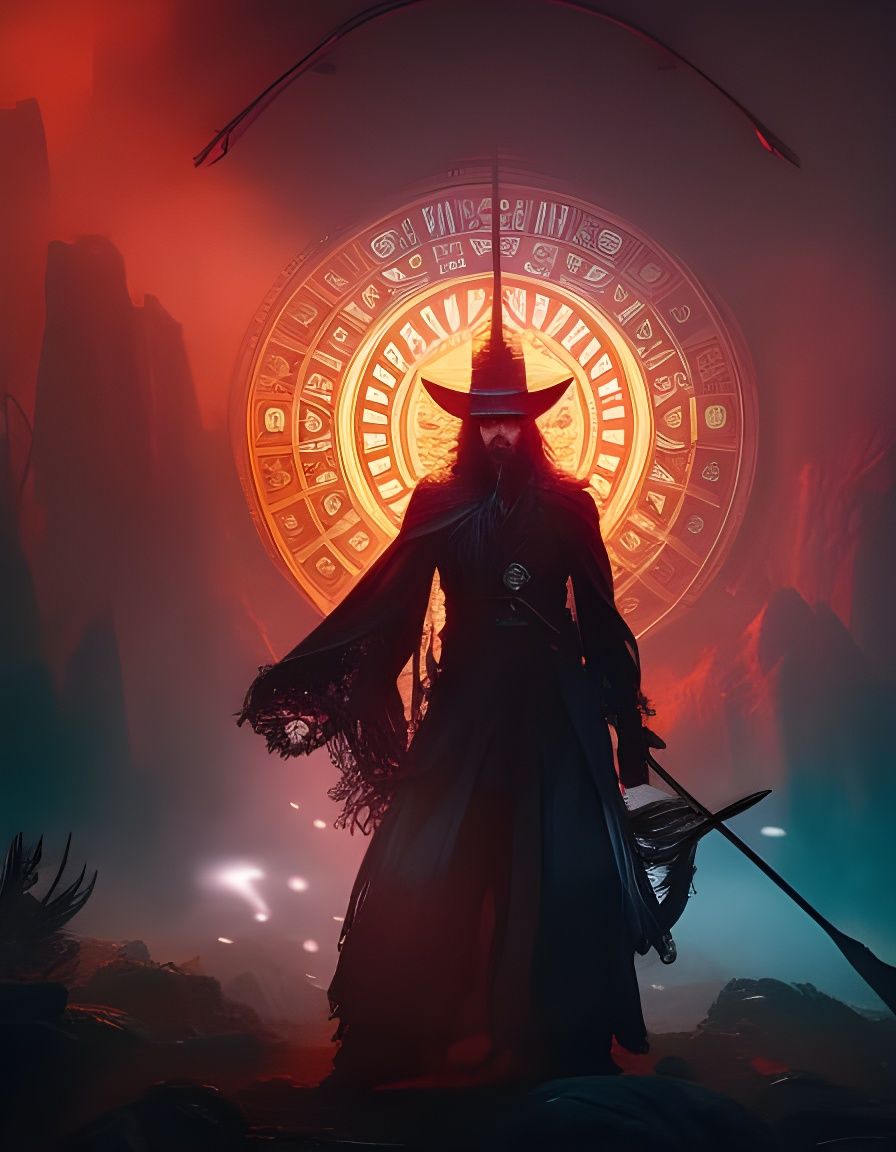 Dark wizard - AI Generated Artwork - NightCafe Creator