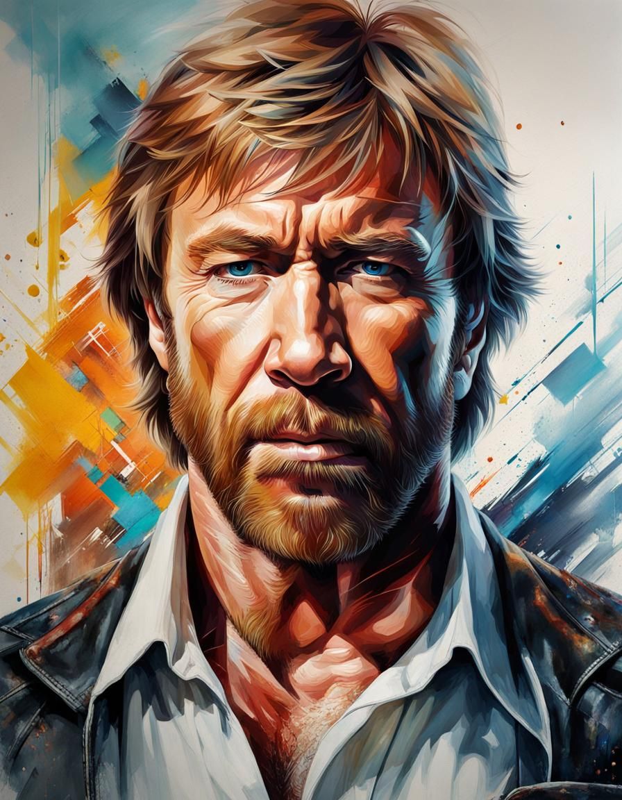 Chuck, the ultimate superhero - AI Generated Artwork - NightCafe Creator