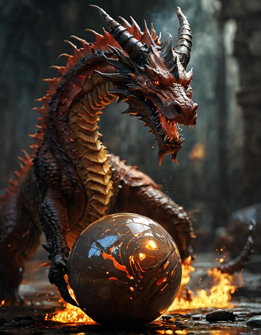 Dragon - AI Generated Artwork - NightCafe Creator