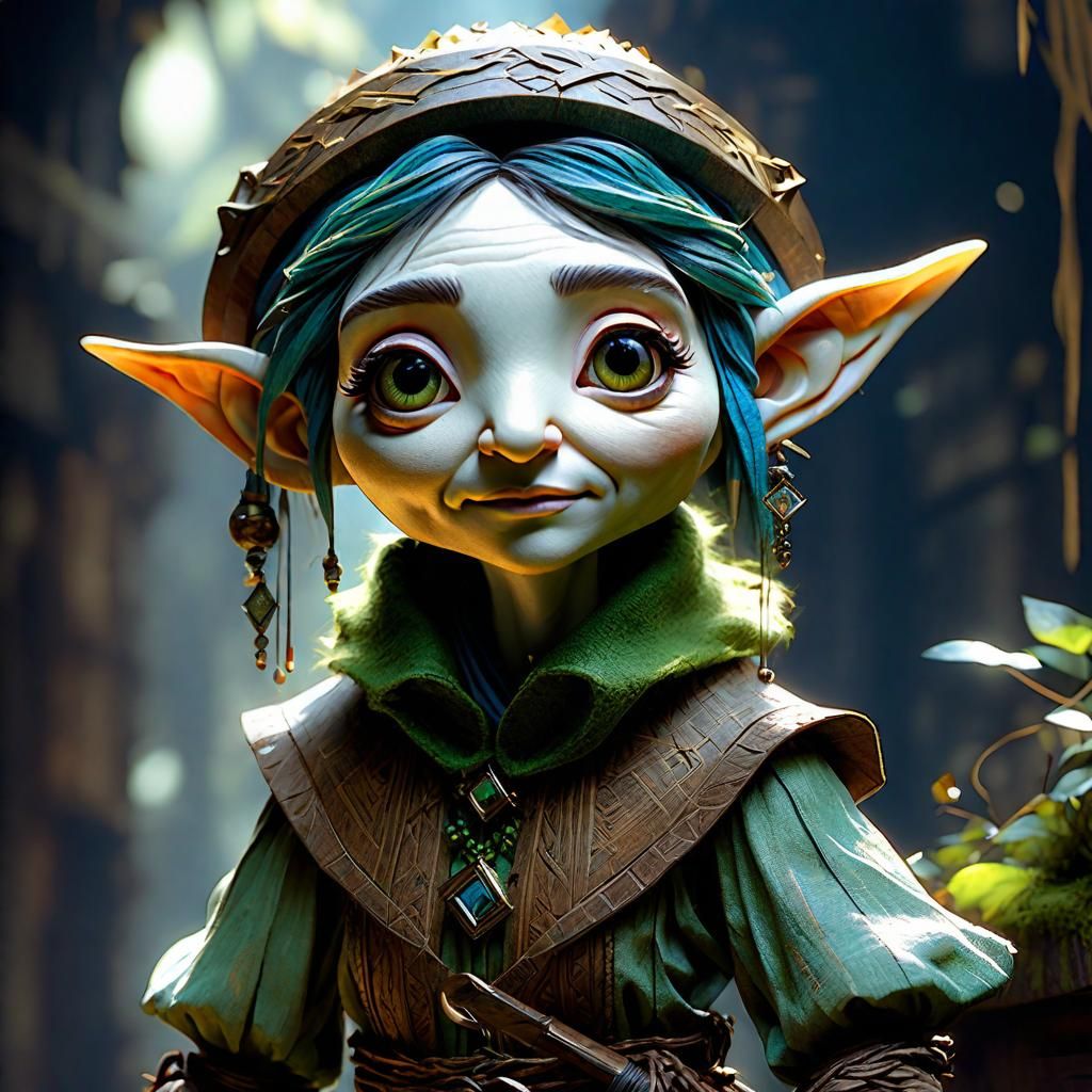 Puppet Elf - AI Generated Artwork - NightCafe Creator