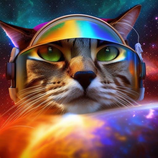 Catstronaut - AI Generated Artwork - NightCafe Creator