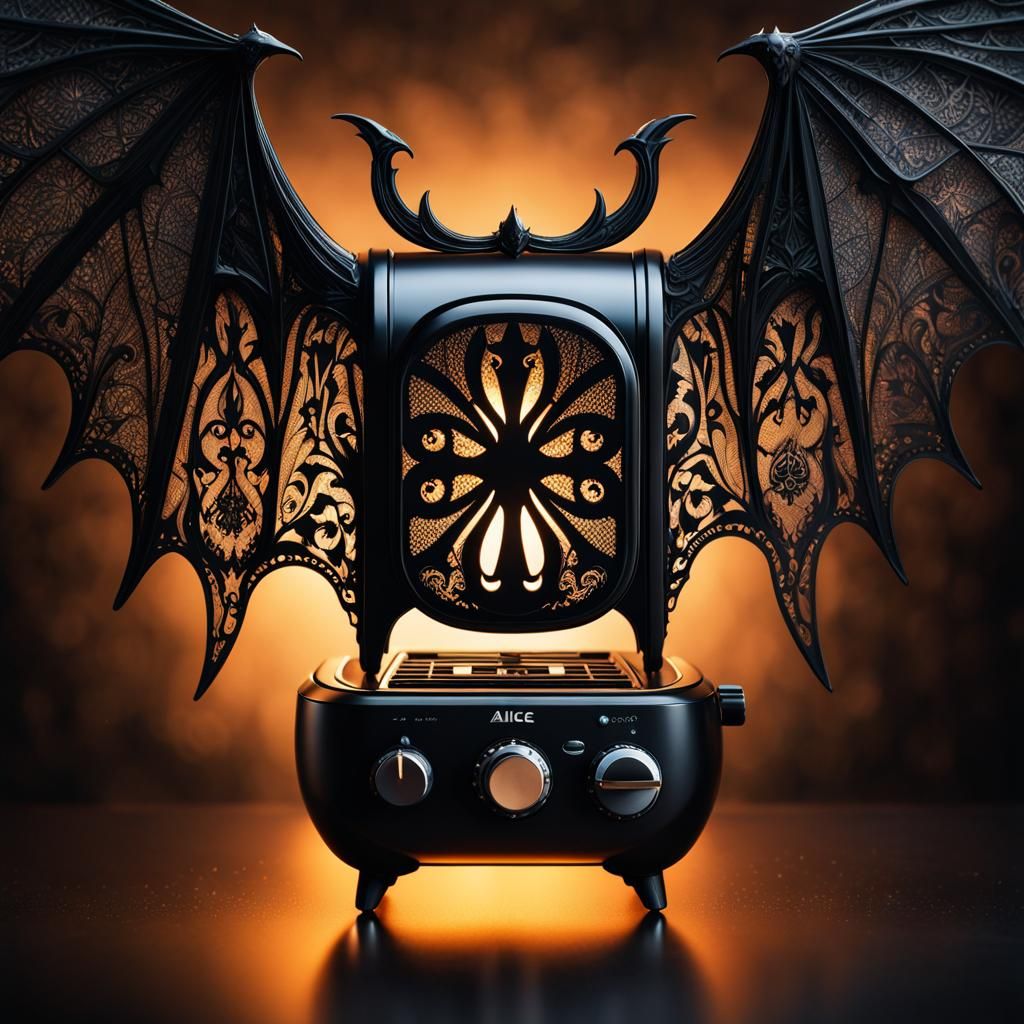 Toaster Bat - AI Generated Artwork - NightCafe Creator