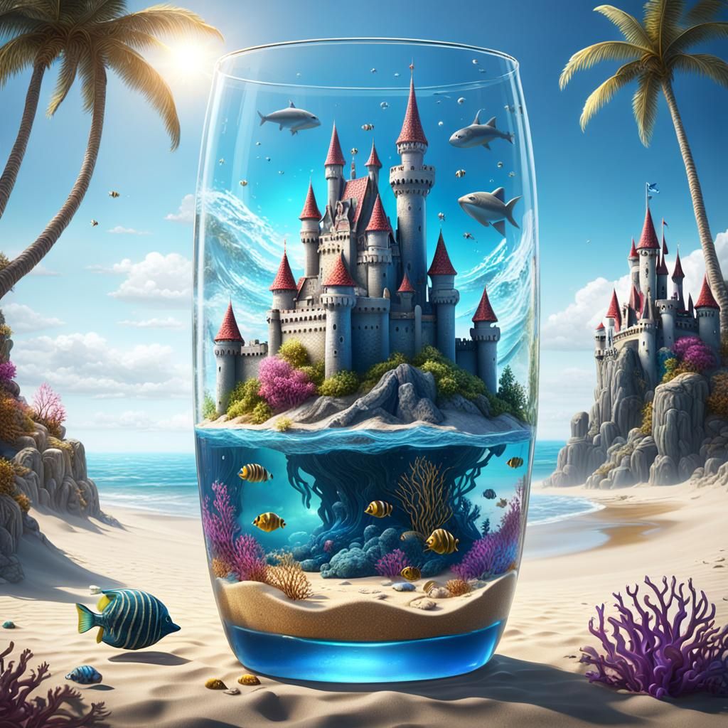 castle - AI Generated Artwork - NightCafe Creator