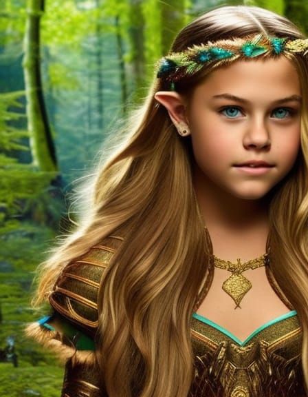 Elf Princess - AI Generated Artwork - NightCafe Creator