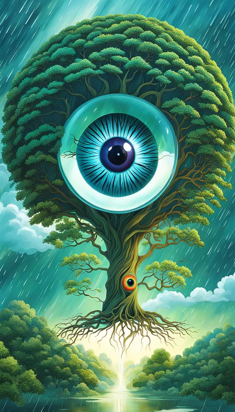 Eye Tree - AI Generated Artwork - NightCafe Creator