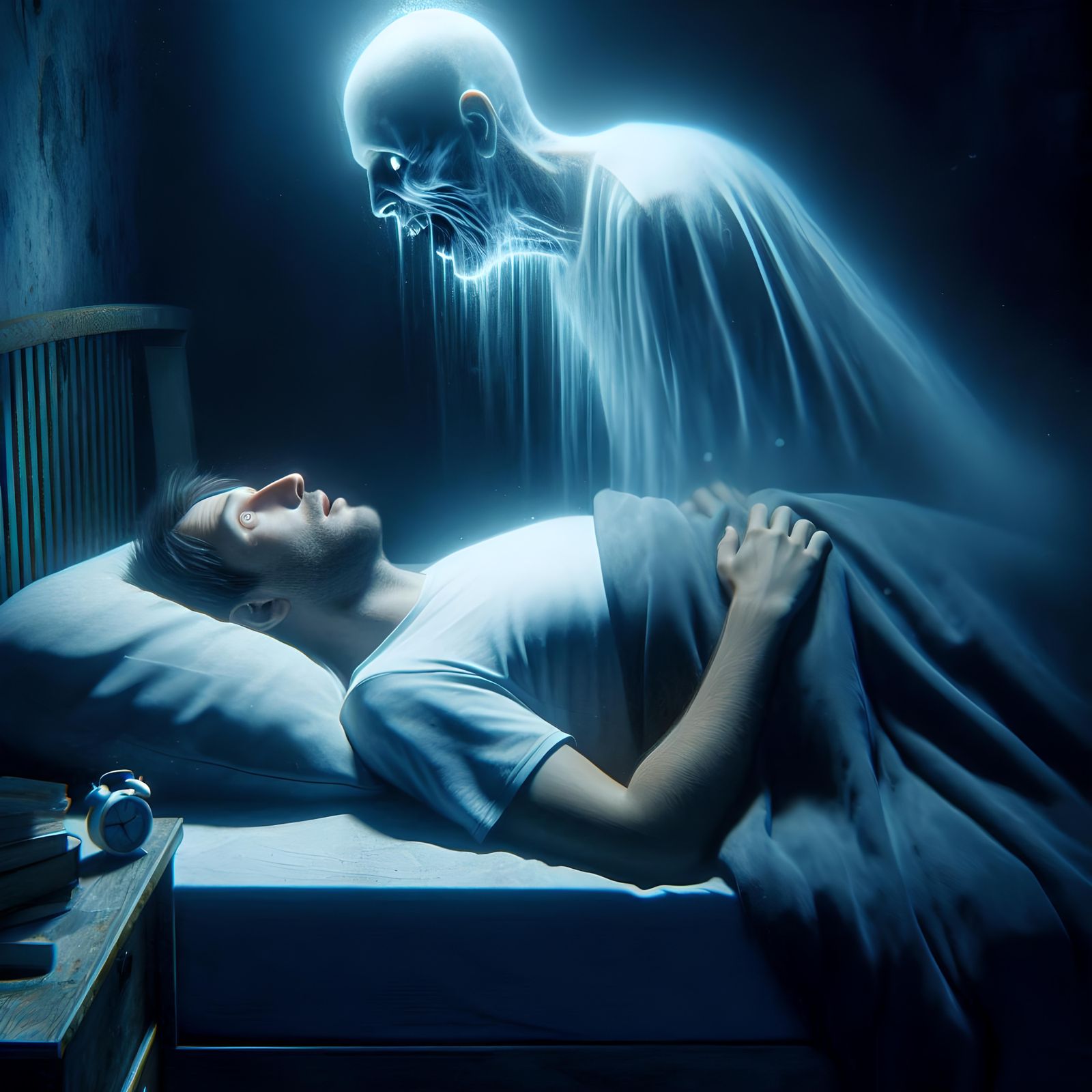 Sleep Paralysis - AI Generated Artwork - NightCafe Creator