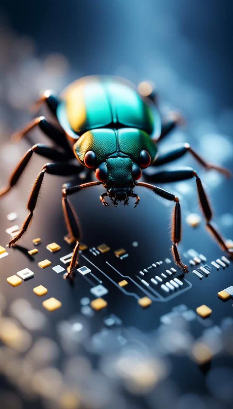 The millennium bug - AI Generated Artwork - NightCafe Creator
