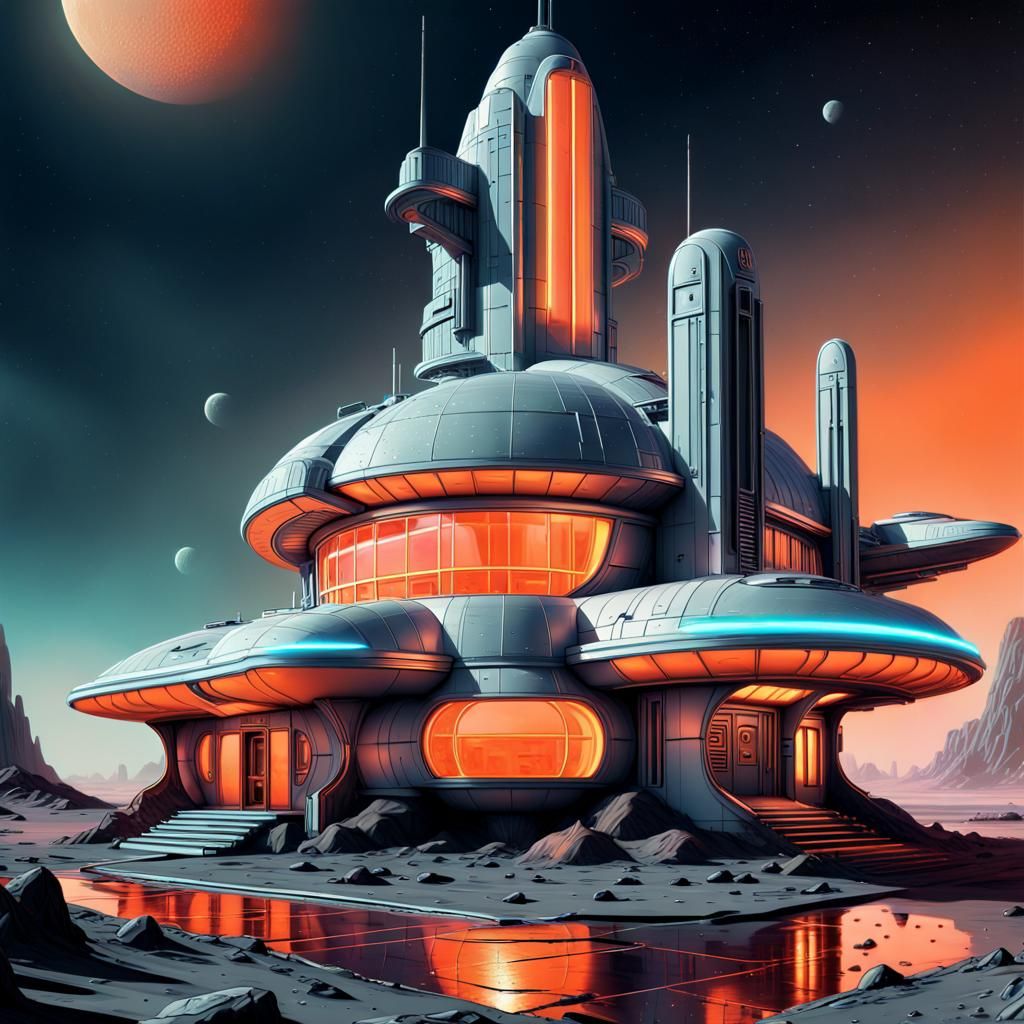 Escape to the Cosmos - AI Generated Artwork - NightCafe Creator