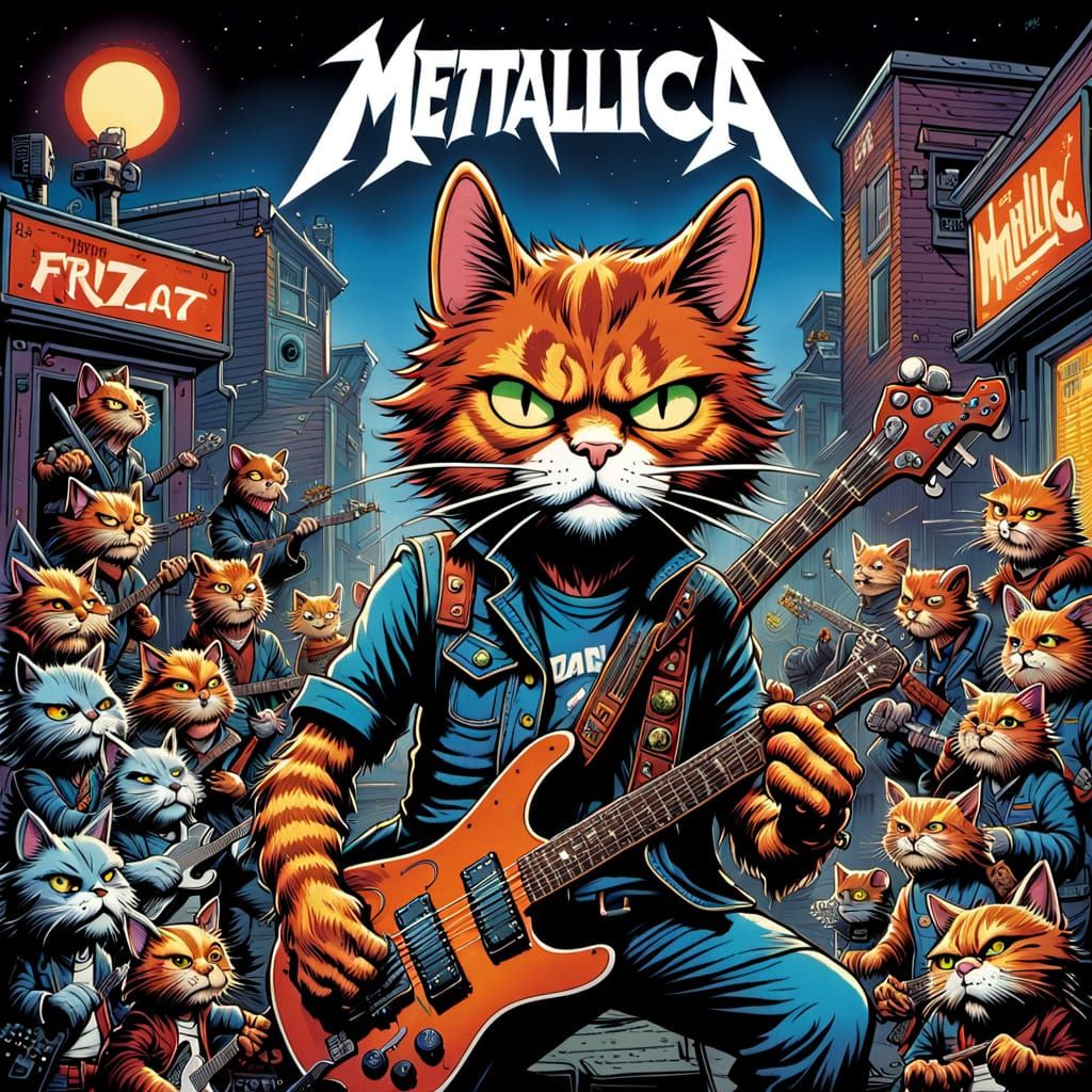 Metallica meets "Fritz the Cat" - Metallica meets "Fritz the...