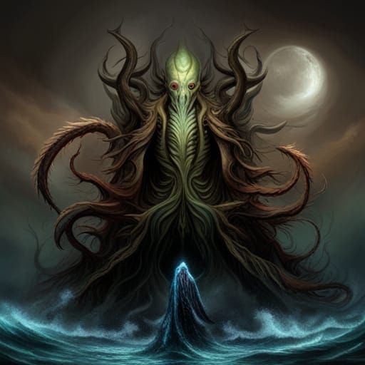 Cthonic Hydromancer - AI Generated Artwork - NightCafe Creator