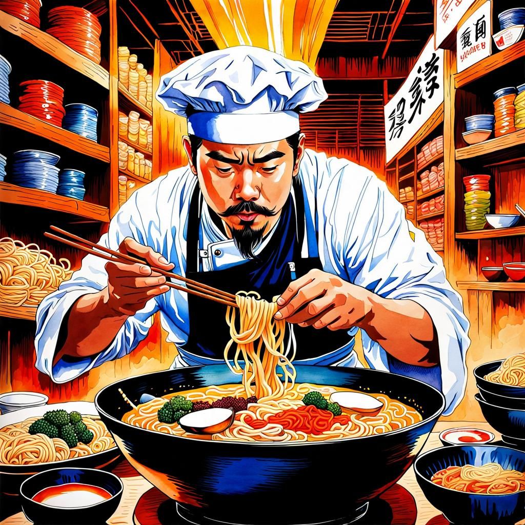 Ramen - AI Generated Artwork - NightCafe Creator