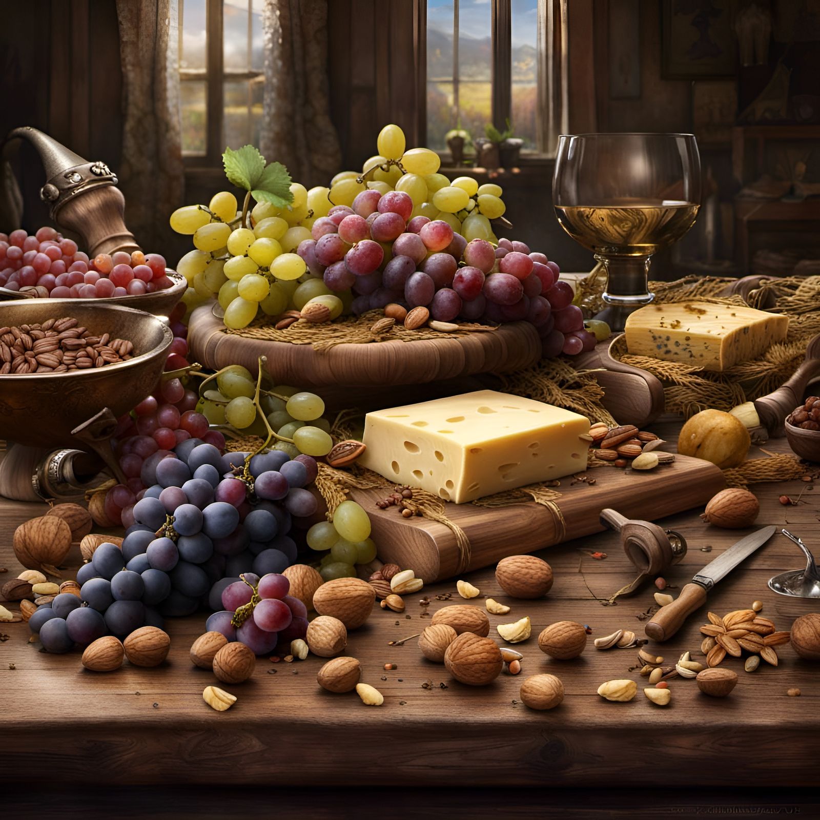 Medieval Feast - AI Generated Artwork - NightCafe Creator