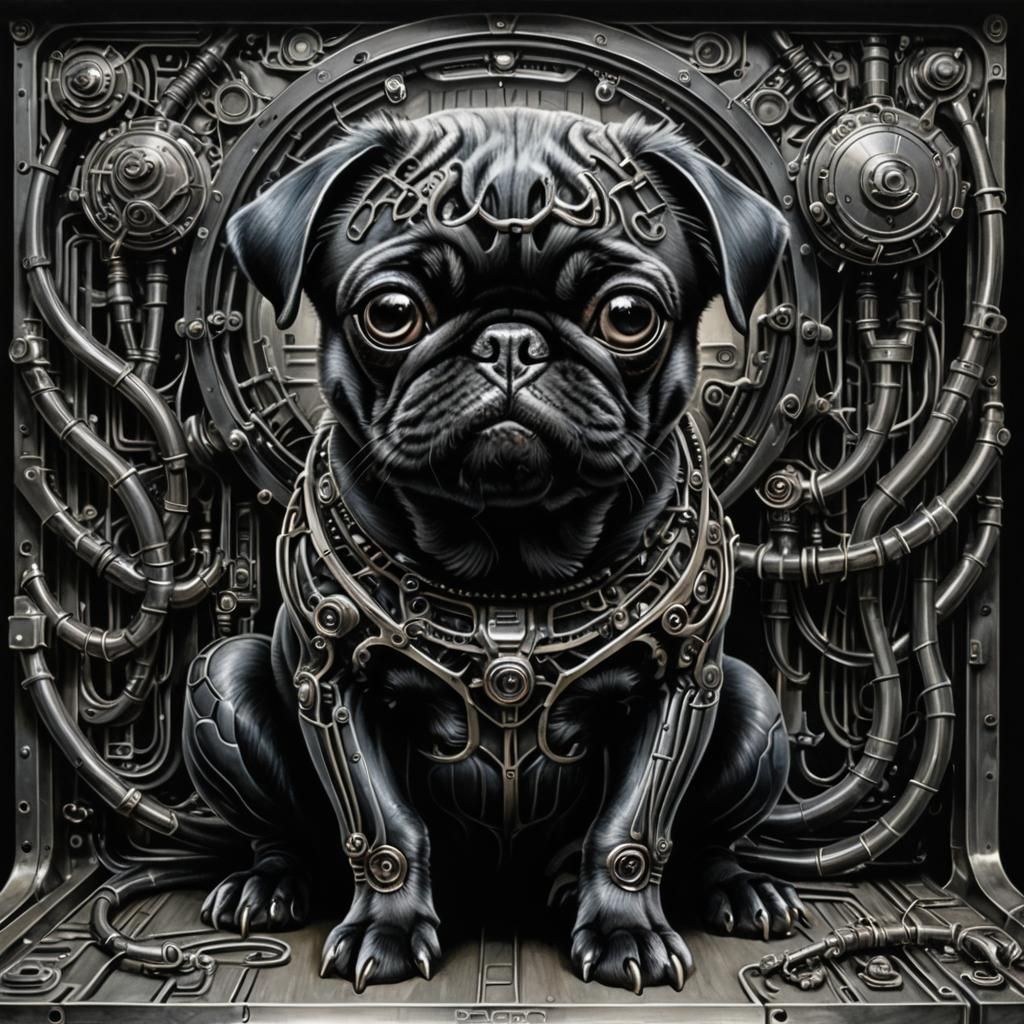 The Pug - AI Generated Artwork - NightCafe Creator