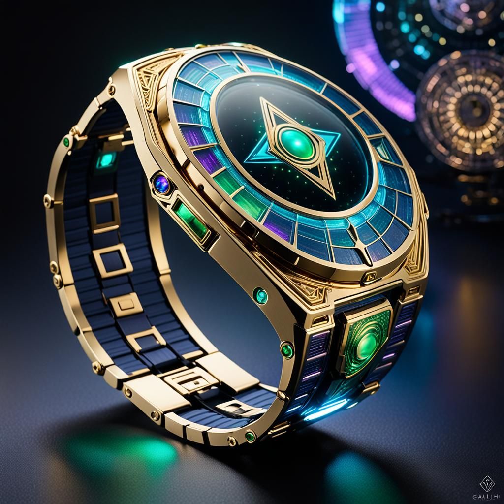 "The Galaxiunis is a futuristic and alien device, with a technological ...