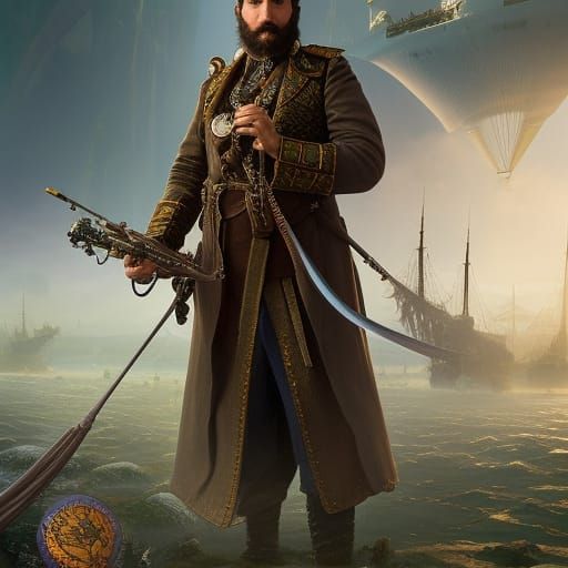 Nikolai Mendelev, Okhrana agent, nemesis of MEDUSA - AI Generated ...