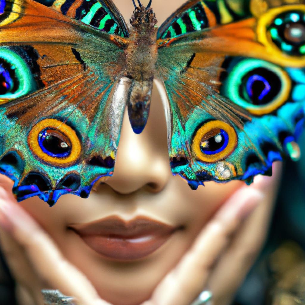Butterfly Visions - AI Generated Artwork - NightCafe Creator