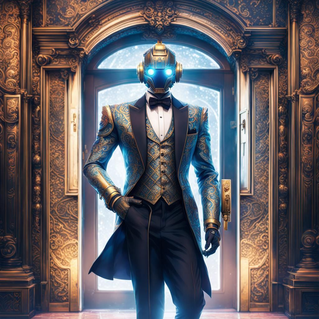 welcome back master - AI Generated Artwork - NightCafe Creator