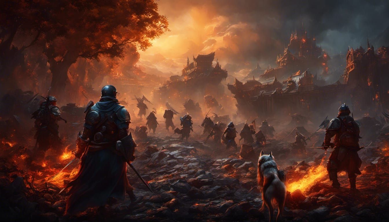 The Raid - AI Generated Artwork - NightCafe Creator