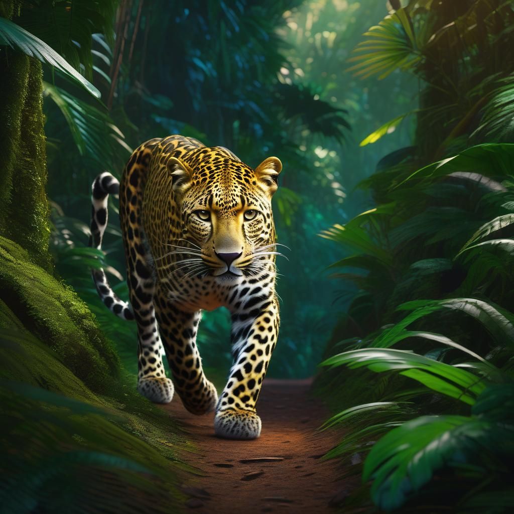 Leopard - AI Generated Artwork - NightCafe Creator