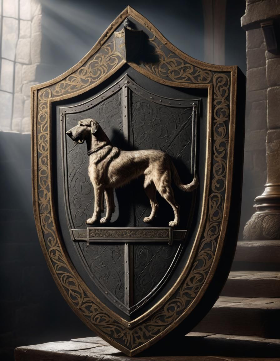 Dog Shield Fail - AI Generated Artwork - NightCafe Creator