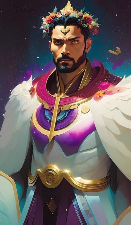 Aethereal flowers - AI Generated Artwork - NightCafe Creator