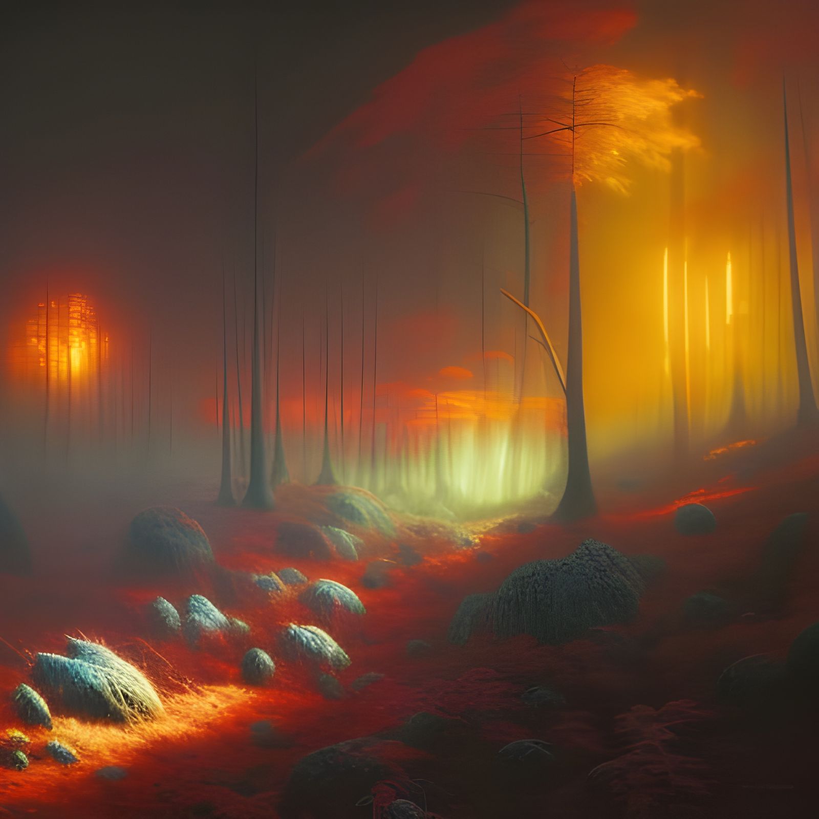 Burnt Ember - AI Generated Artwork - NightCafe Creator