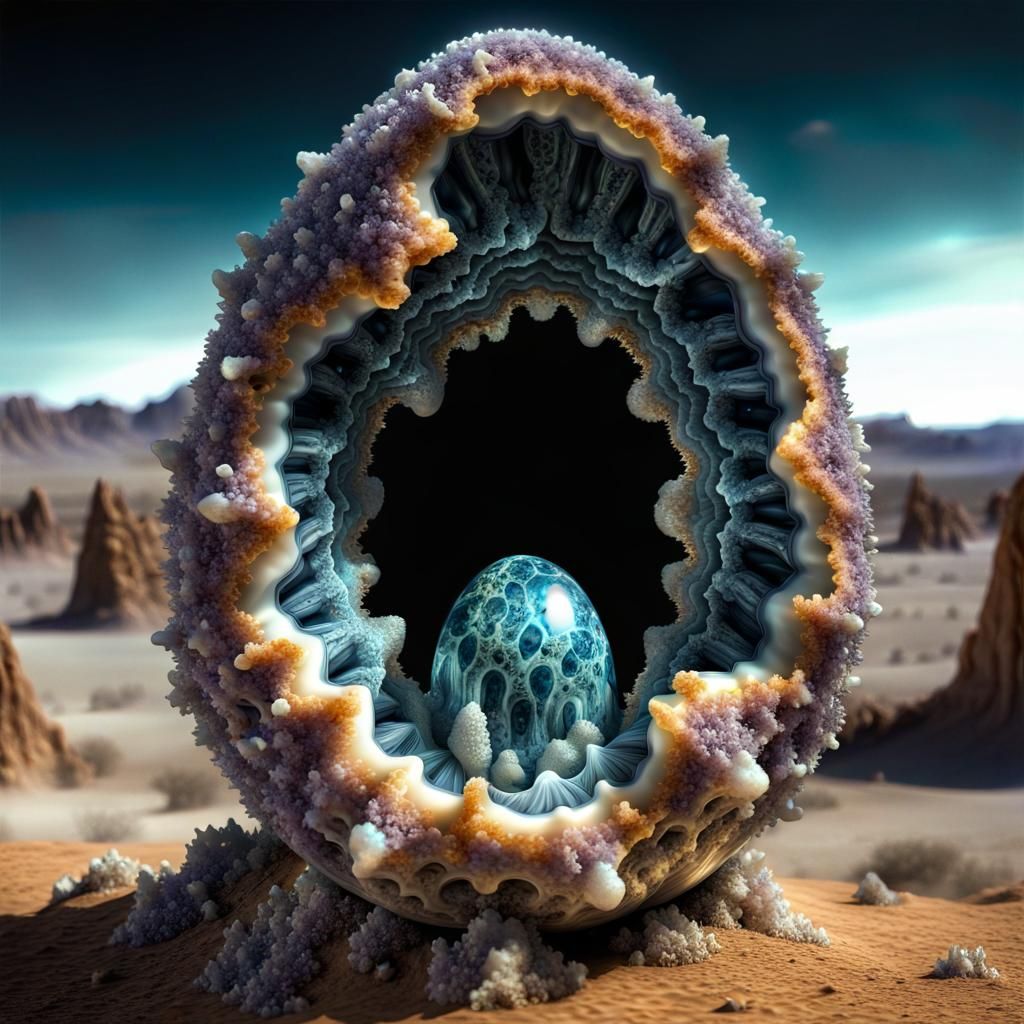 Mineral Maw II - AI Generated Artwork - NightCafe Creator